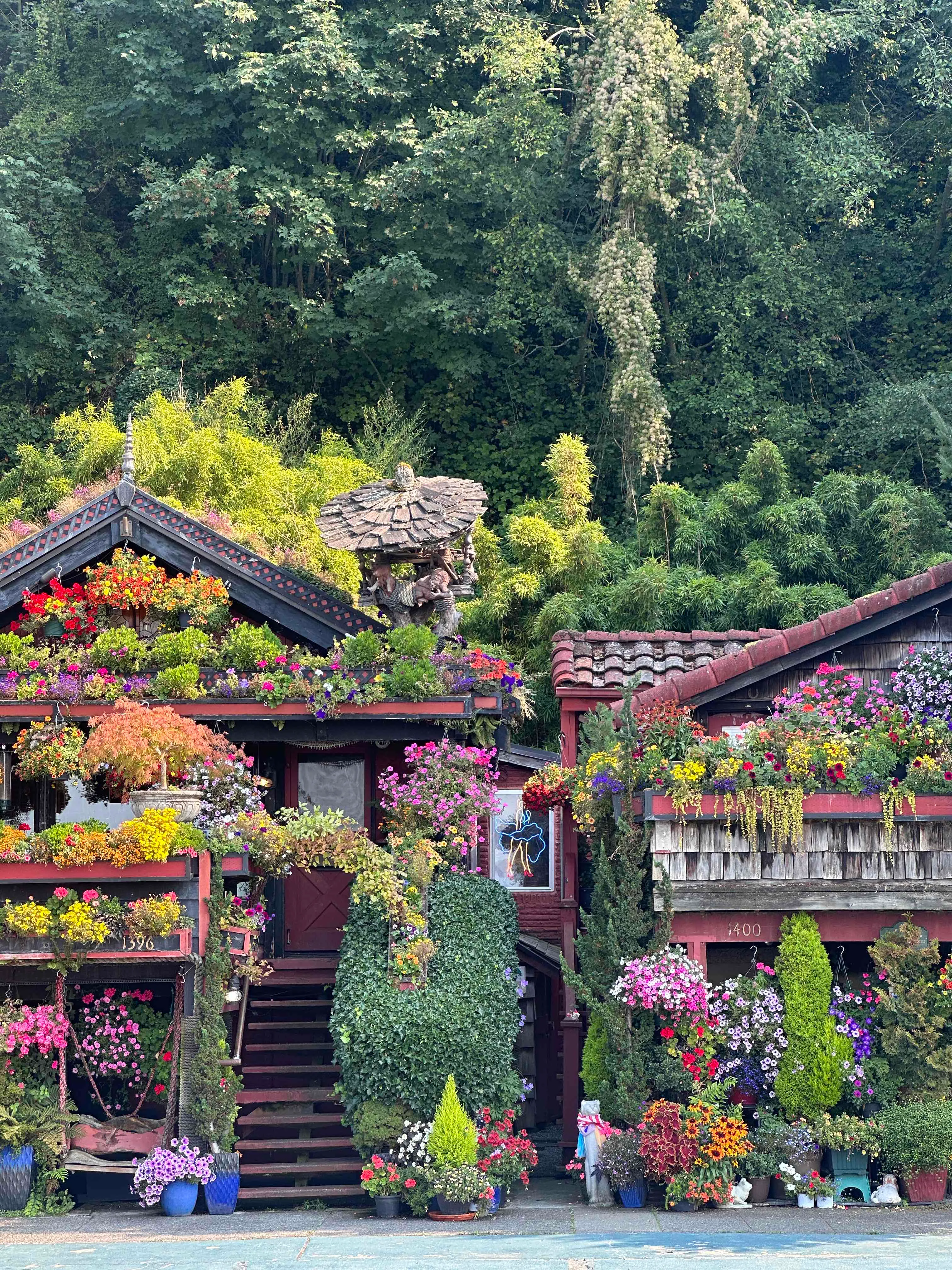Alki Flower Houses, Seattle, Washington