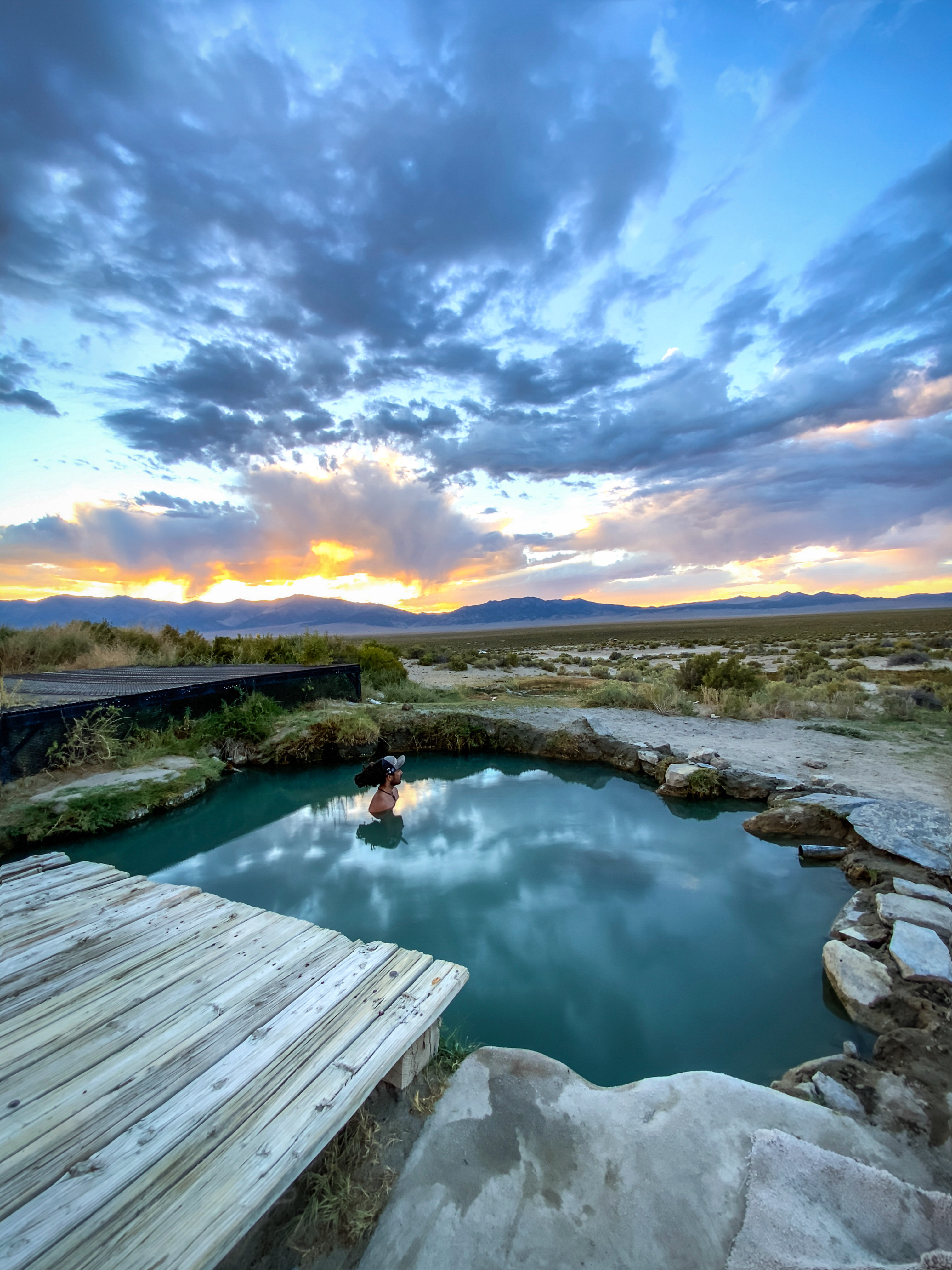 Spencer Hot Springs, Austin, Nevada