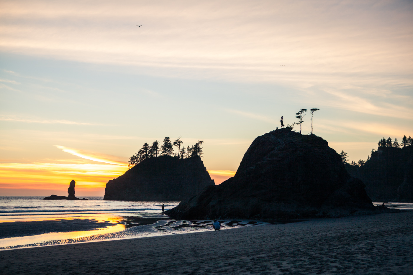 Photos: Camp at Second Beach in Olympic NP, Forks, Washington