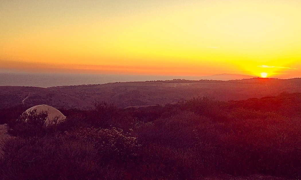 Hike-in Primitive Camping at Crystal Cove SP, El Moro Canyon Trailhead