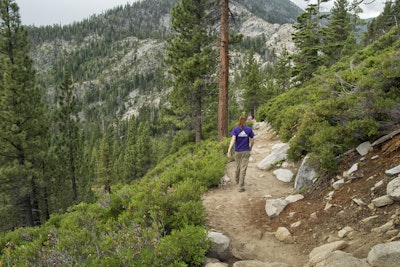 Hike to Eagle Falls & Lake, Eagle Falls & Lake