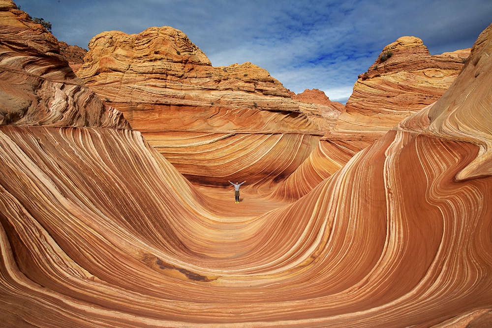 Hike Coyote Buttes North to the Wave, Kanab, Utah