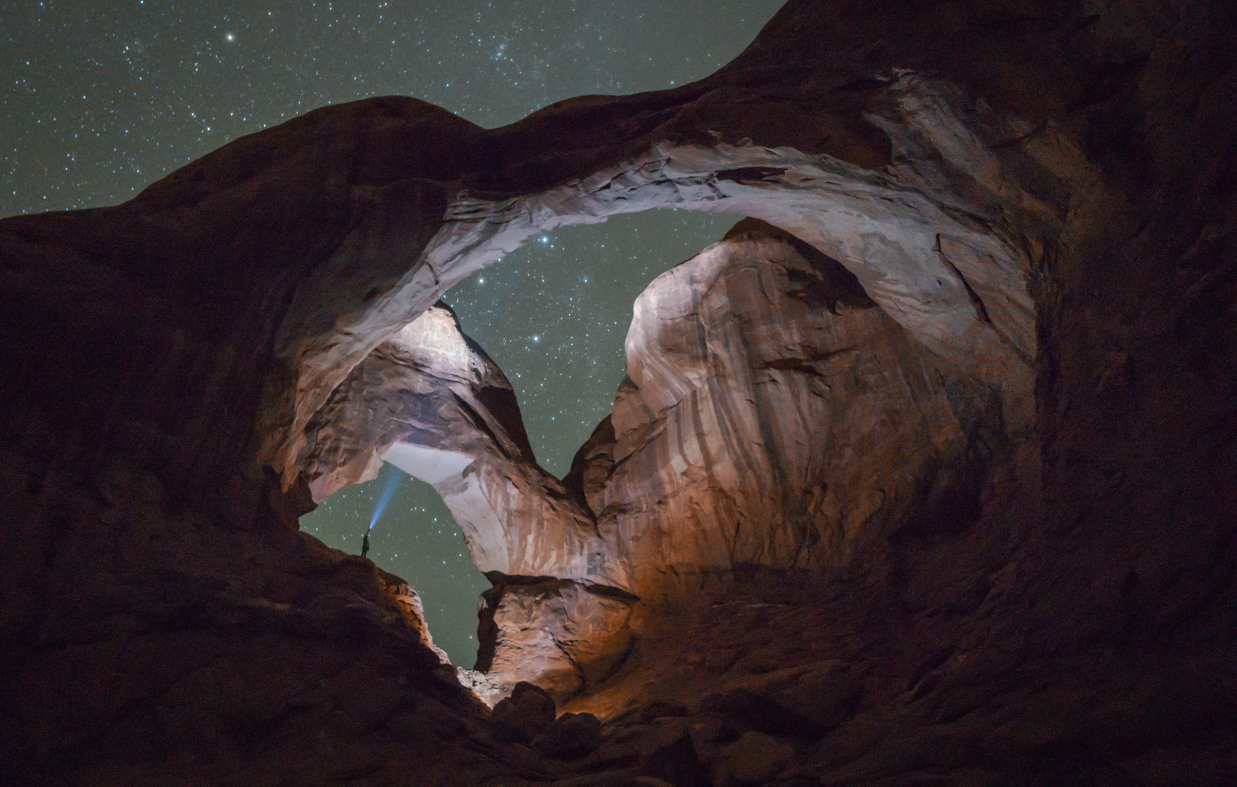 Double Arch, Castle Valley, Utah