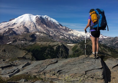 Hike to Rainier NP's Fremont Fire Lookout, Sunrise Visitors Center