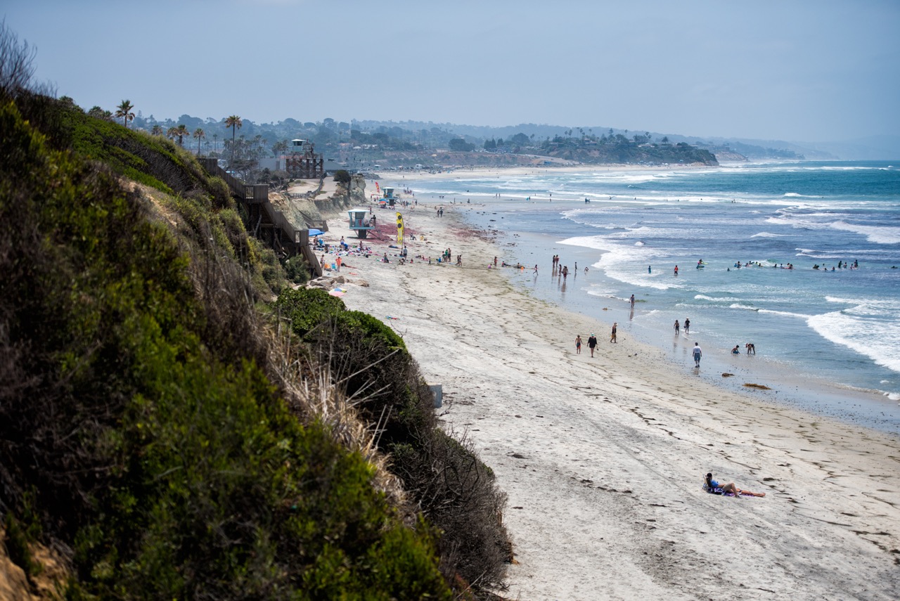 San Elijo State Beach Campground, Encinitas, California