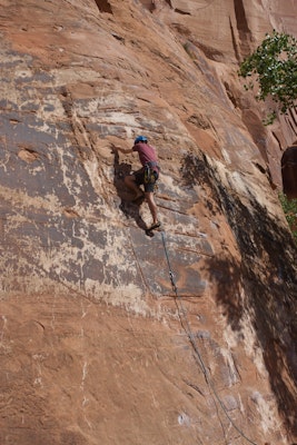 Rock Climbing Moab's Wall Street, Potash Road