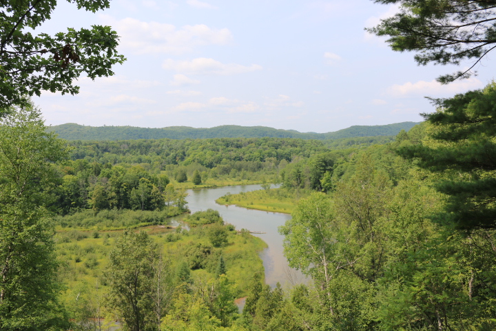 Backpack the Manistee River Trail, Mesick, Michigan