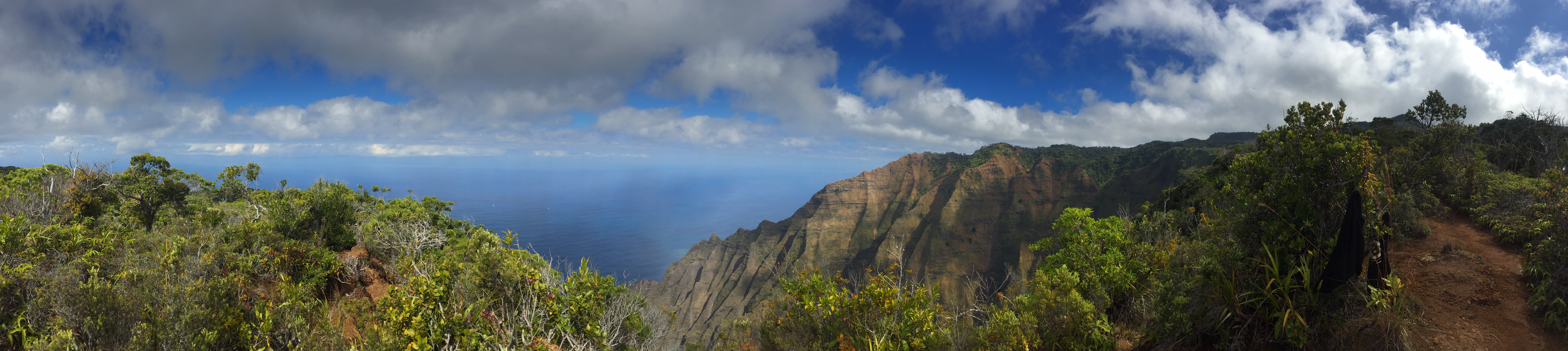 Hike Honopu Ridge , Kauai County, Hawaii