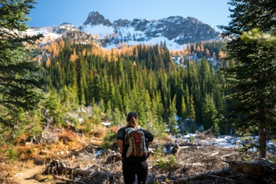 Hike to Blue Lake, WA, Blue Lake Trailhead