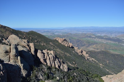 Hiking up Boney Peak, Boney Peak Trailhead