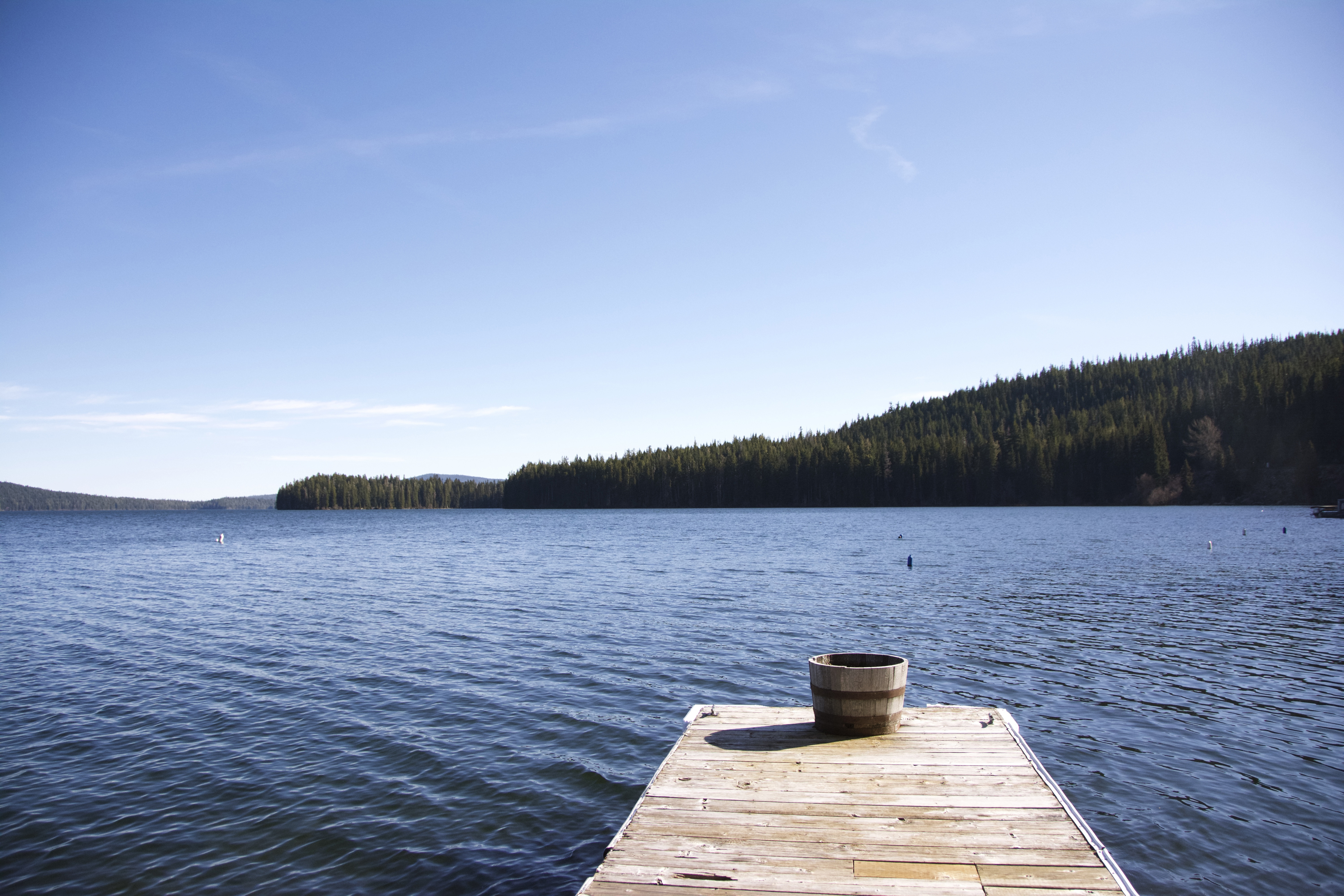 Hiking and Fishing at Odell Lake, Crescent, Oregon