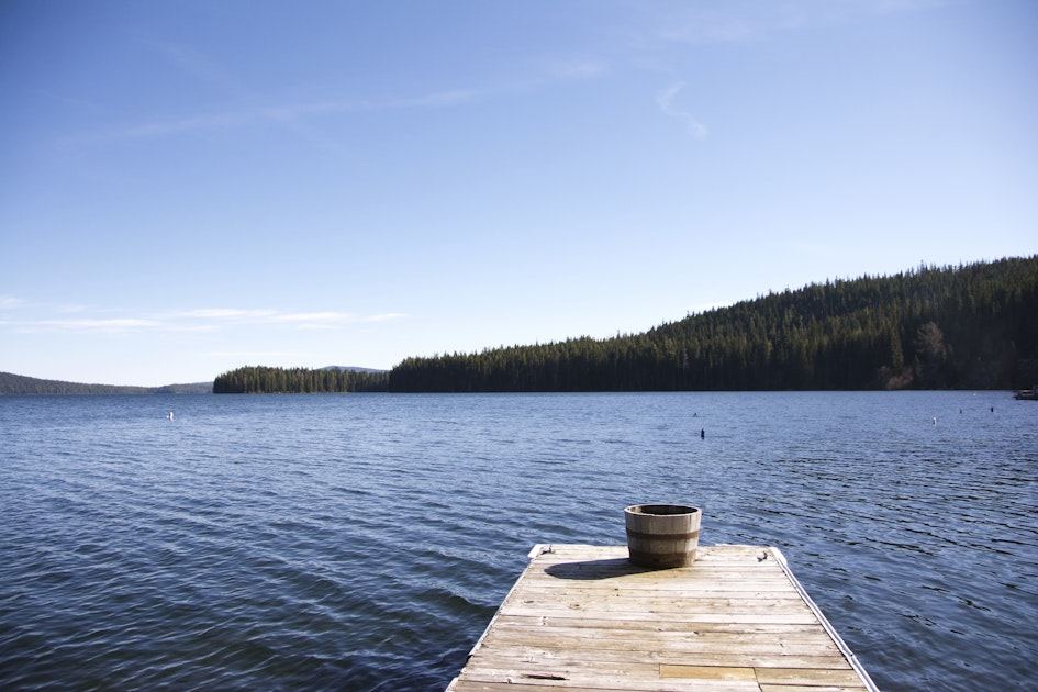 Hiking and Fishing at Odell Lake, Crescent, Oregon