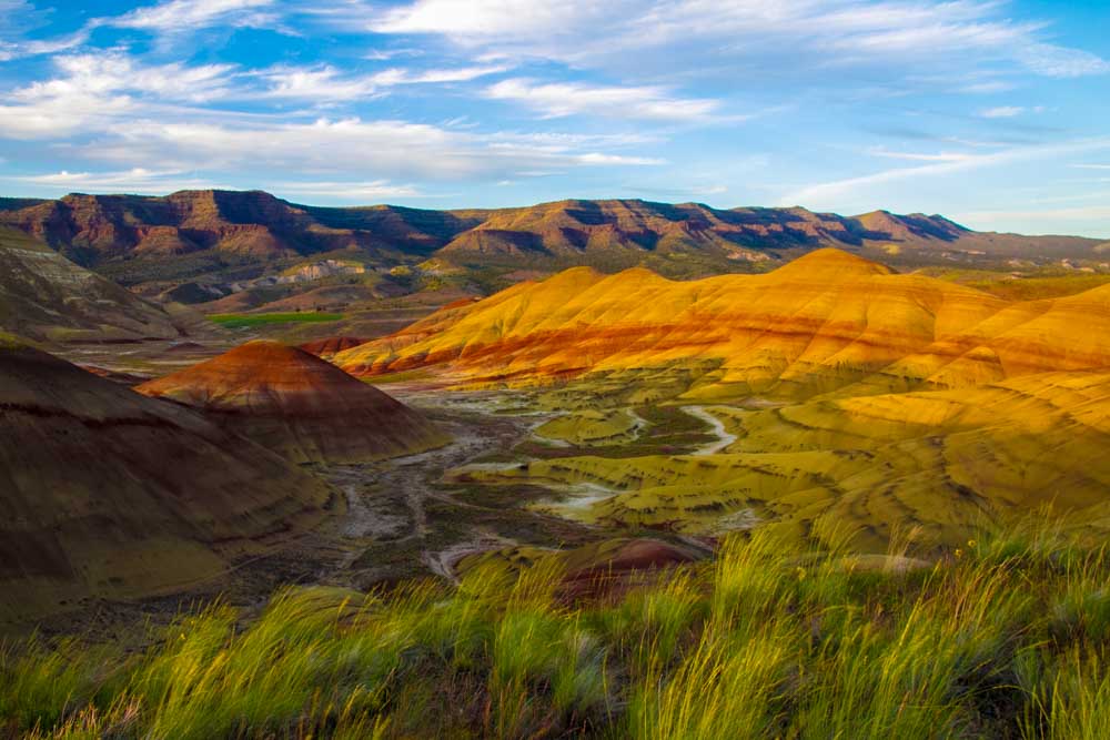 Photograph the Painted Hills, Mitchell, Oregon