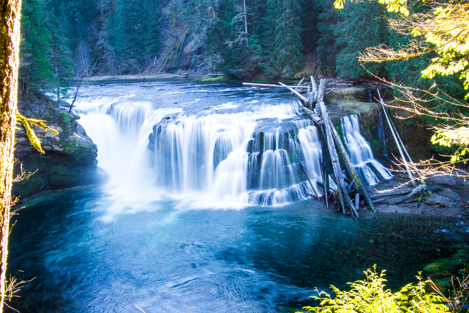 Lewis River Falls, Skamania County, Washington