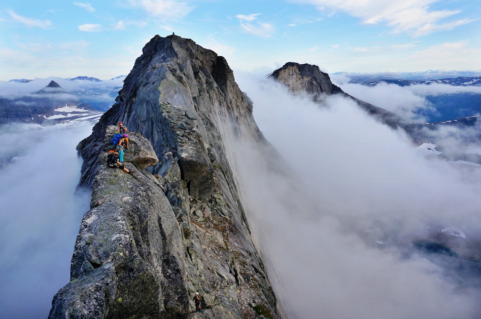 Hiking and Climbing Stetind, Tysfjord, Norway