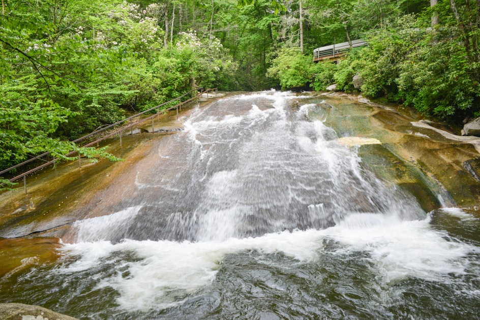 Cool Off at Sliding Rock Falls, Sliding Rock Falls