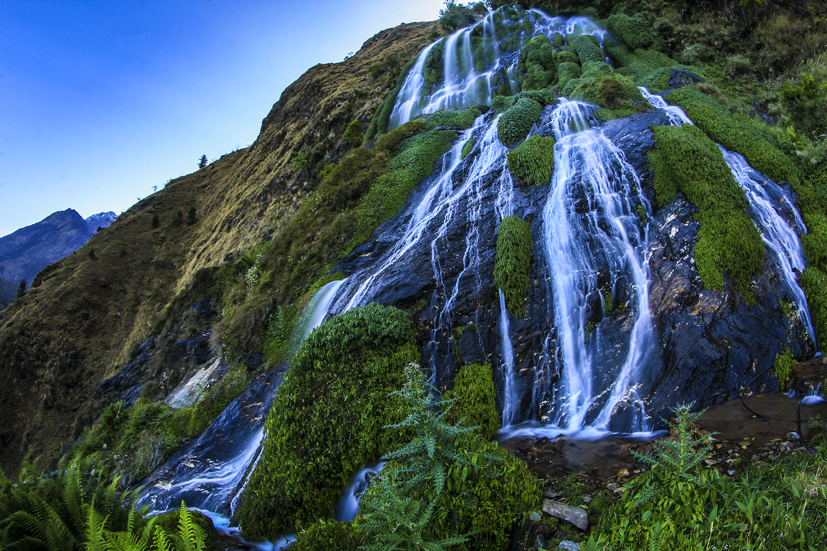 Hike to Narchyang's Waterfall, Tatopani Myagdi, Nepal
