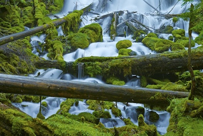 Hike to Clearwater Falls, Clearwater Falls Parking Area