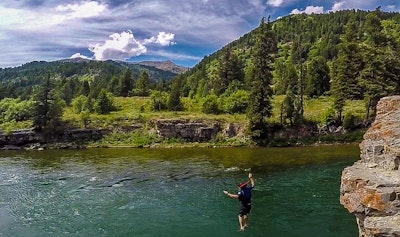 Whitewater Raft the Grand Canyon of the Snake River, West Table Boat Ramp
