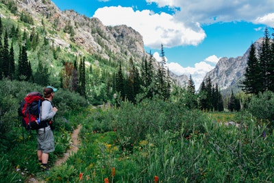Backpack to Death Canyon, Death Canyon Trailhead