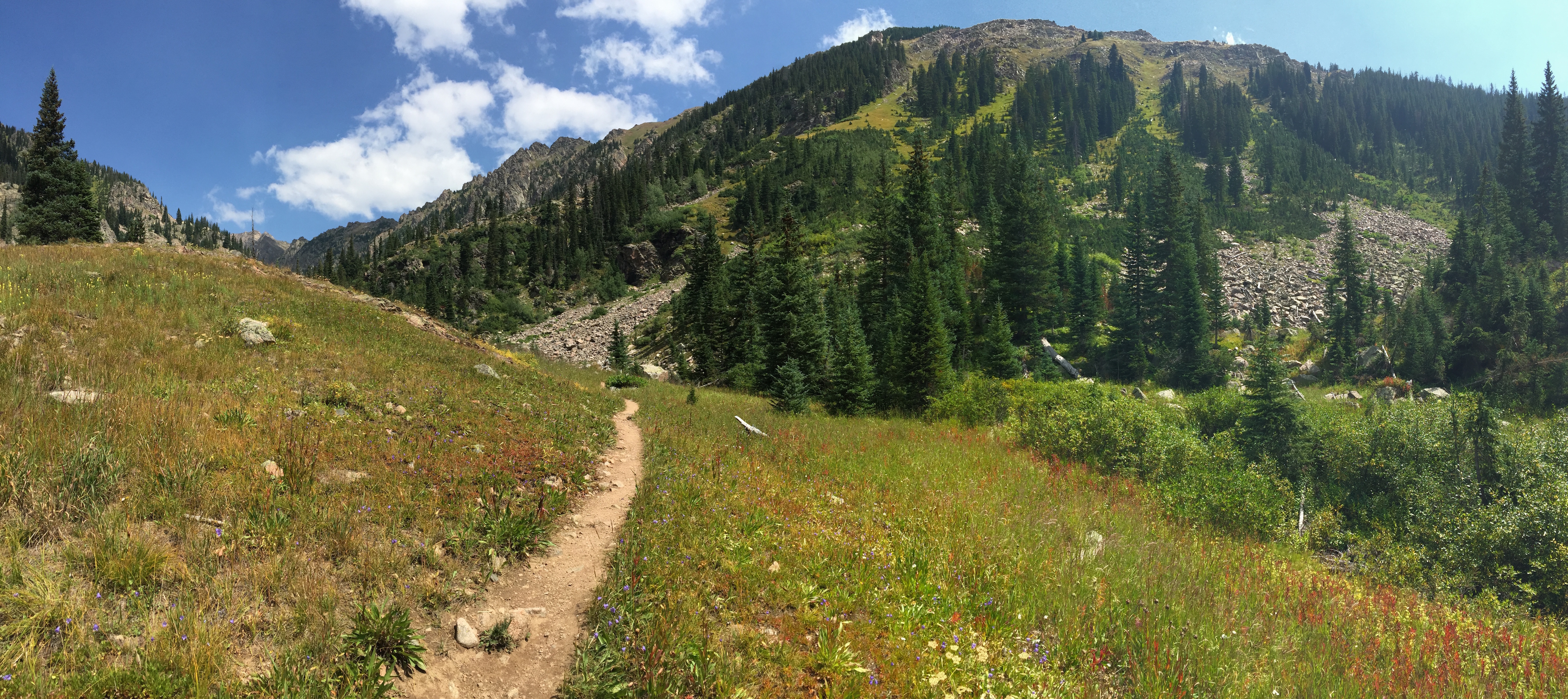 Hike to Booth Falls and Booth Lake, CO, Vail, Colorado