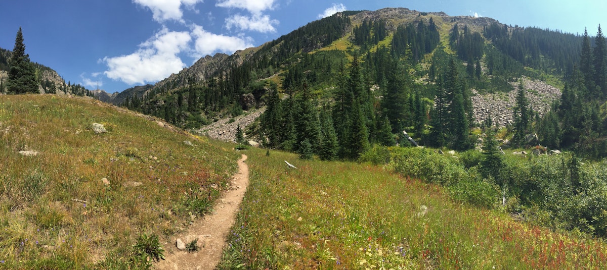 Hike to Booth Falls and Booth Lake, CO, Vail, Colorado