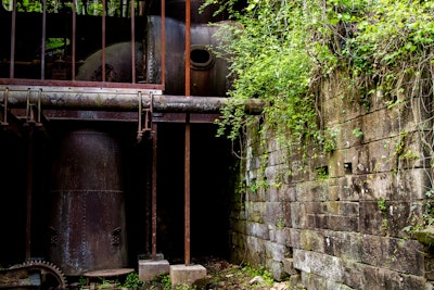 Hike to the Roswell Mill Ruins via Vickery Creek Trail, Vickery Creek ...