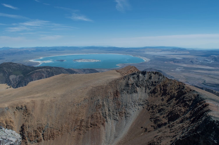 Hike up Mount Dana, Yosemite
