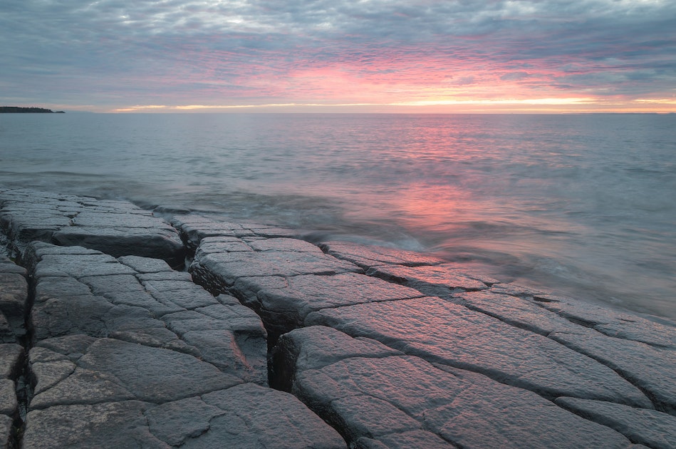 Photograph Stoney Point Beach on Lake Superior, Stoney Point Beach