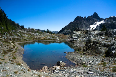 Hike to Cream Lake, BC, Jim Mitchell Lake Road