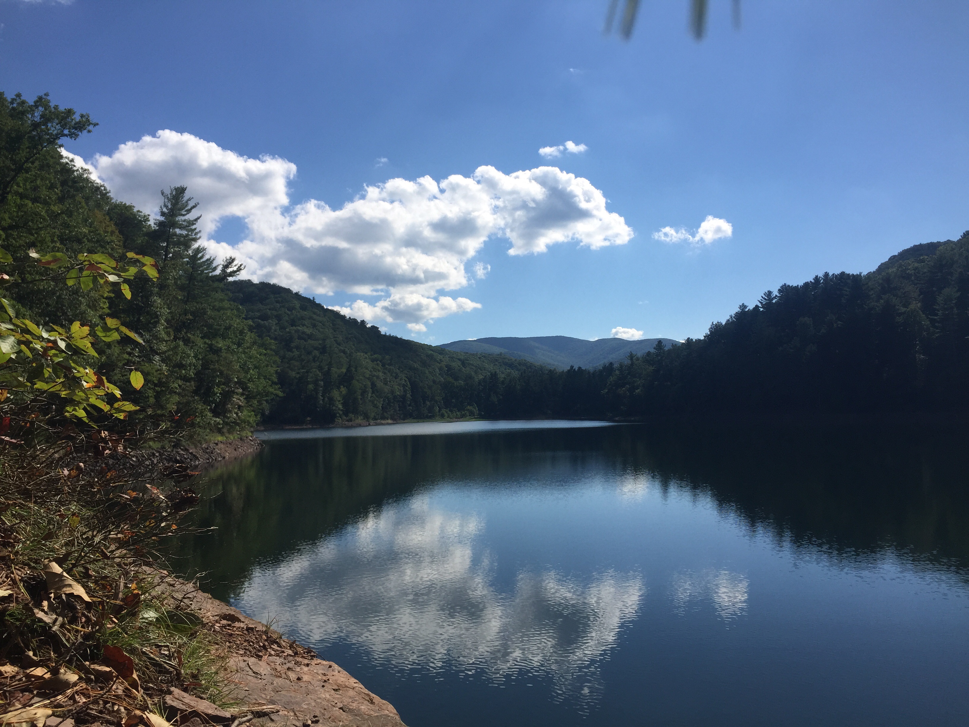 Camp at Switzer Lake, Hinton, Virginia