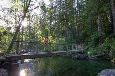 Hike to Barclay Lake, Barclay Lake Trailhead