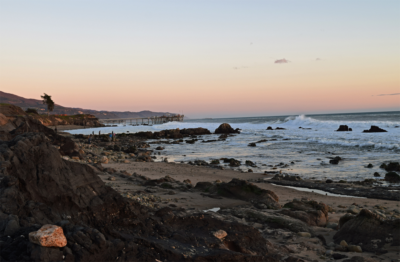 Camp at Carpinteria State Beach, Carpinteria, California