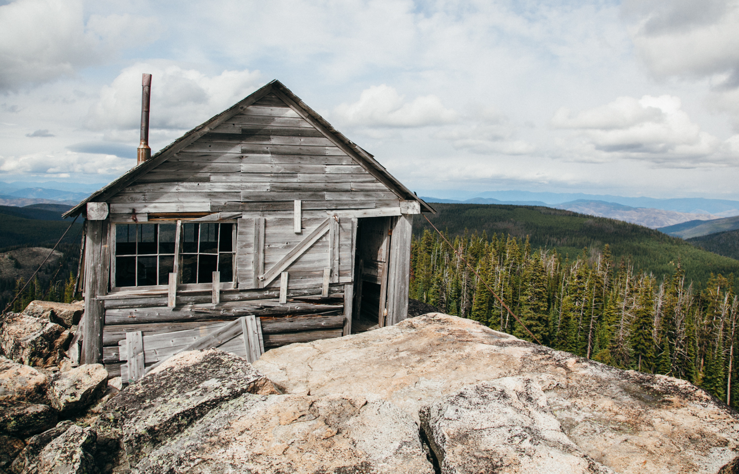 Hike to Skookum Butte Lookout, Florence, Montana