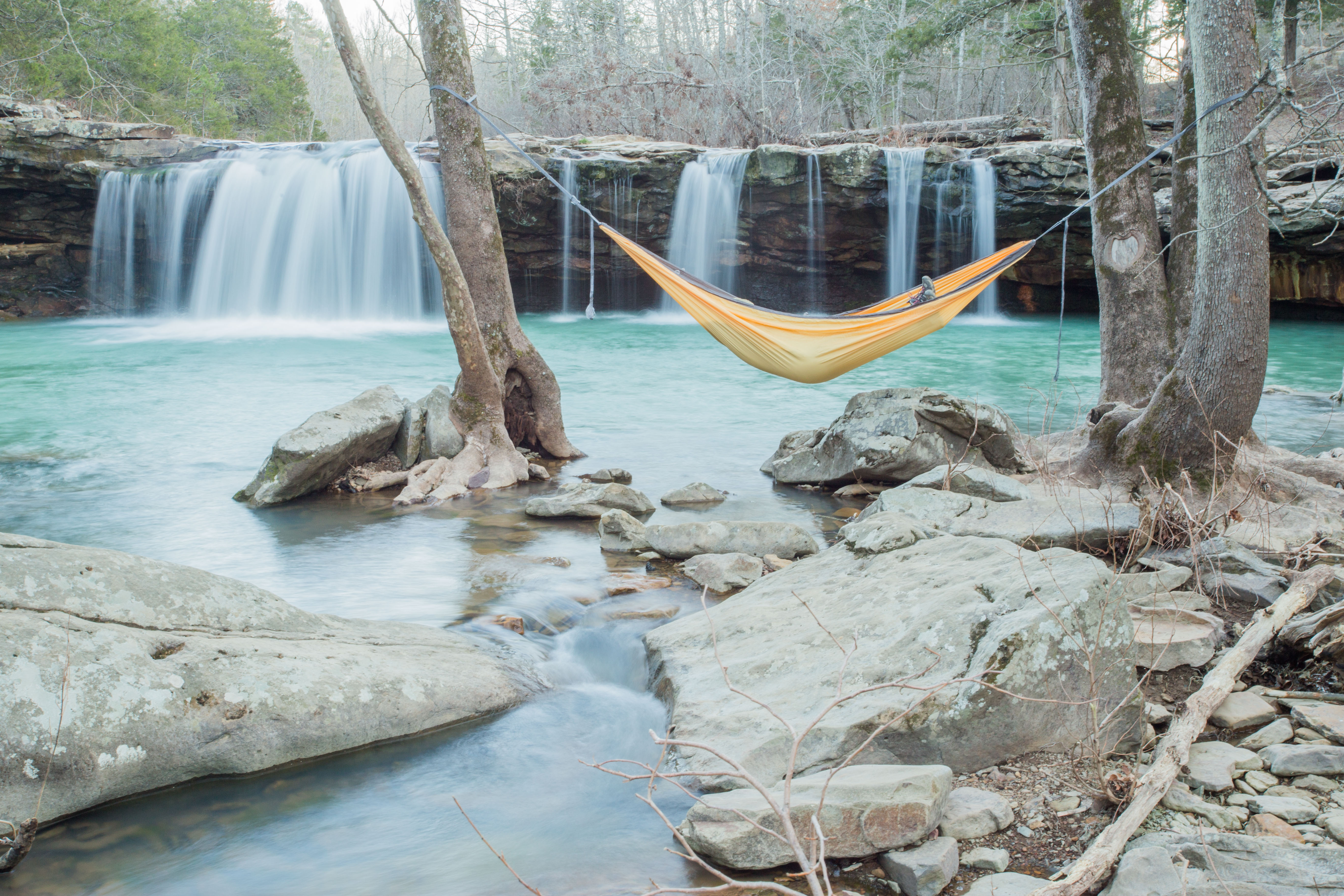 Relax at Falling Water Falls, Sand Gap, Arkansas