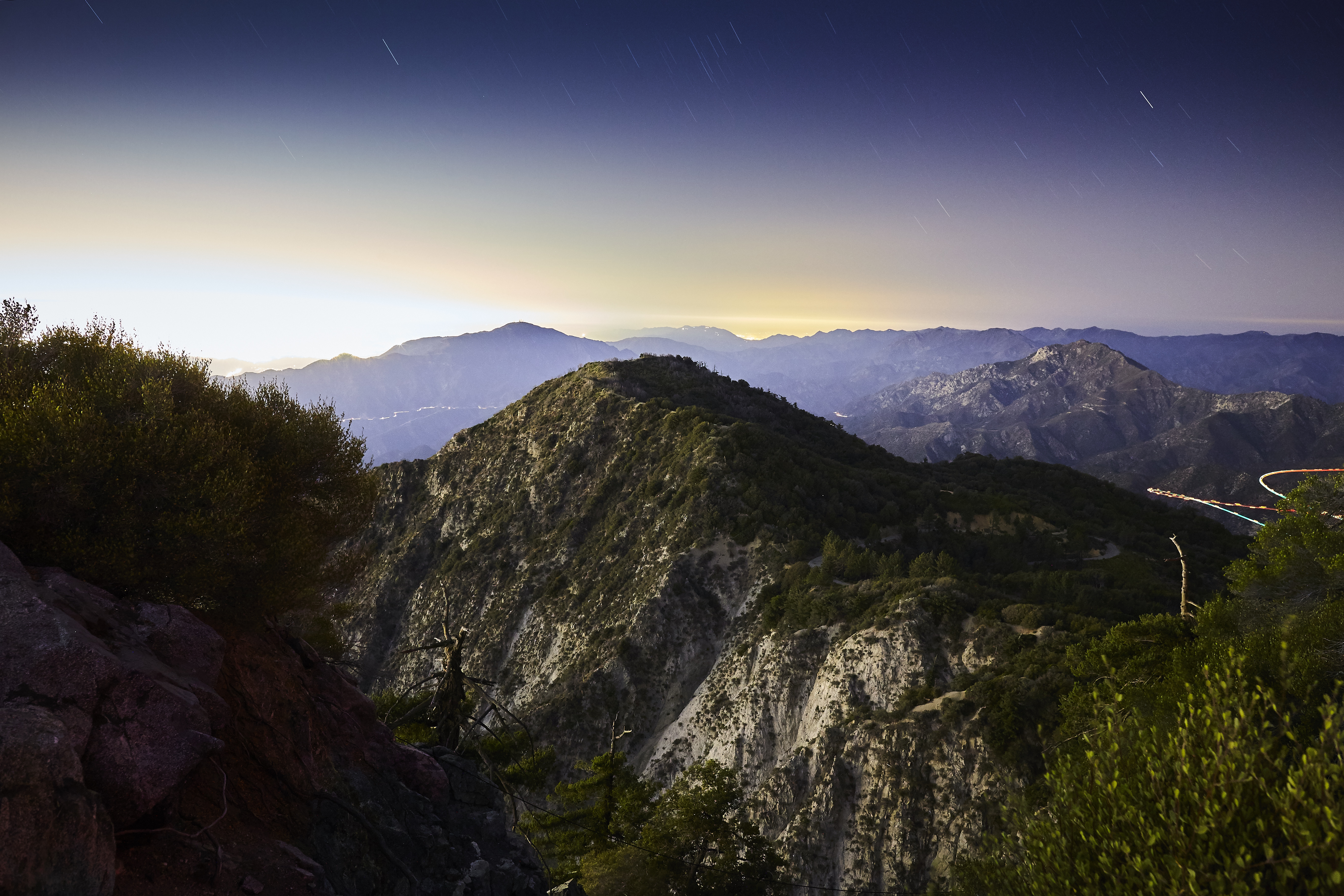 Mt. Disappointment via Billy Riley Trail, Los Angeles County, California