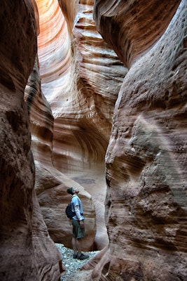 Hike through the Red Caves (Sand Wash), Red Caves Trailhead