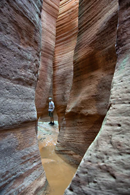 Hike through the Red Caves (Sand Wash), Red Caves Trailhead
