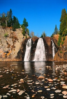 Hike to High Falls and Two Step Falls , Tettegouche State Park ...