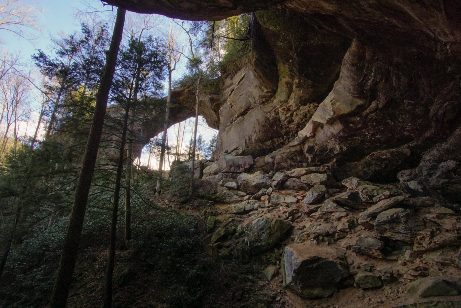 Hike to Gray's Arch, Stanton, Kentucky