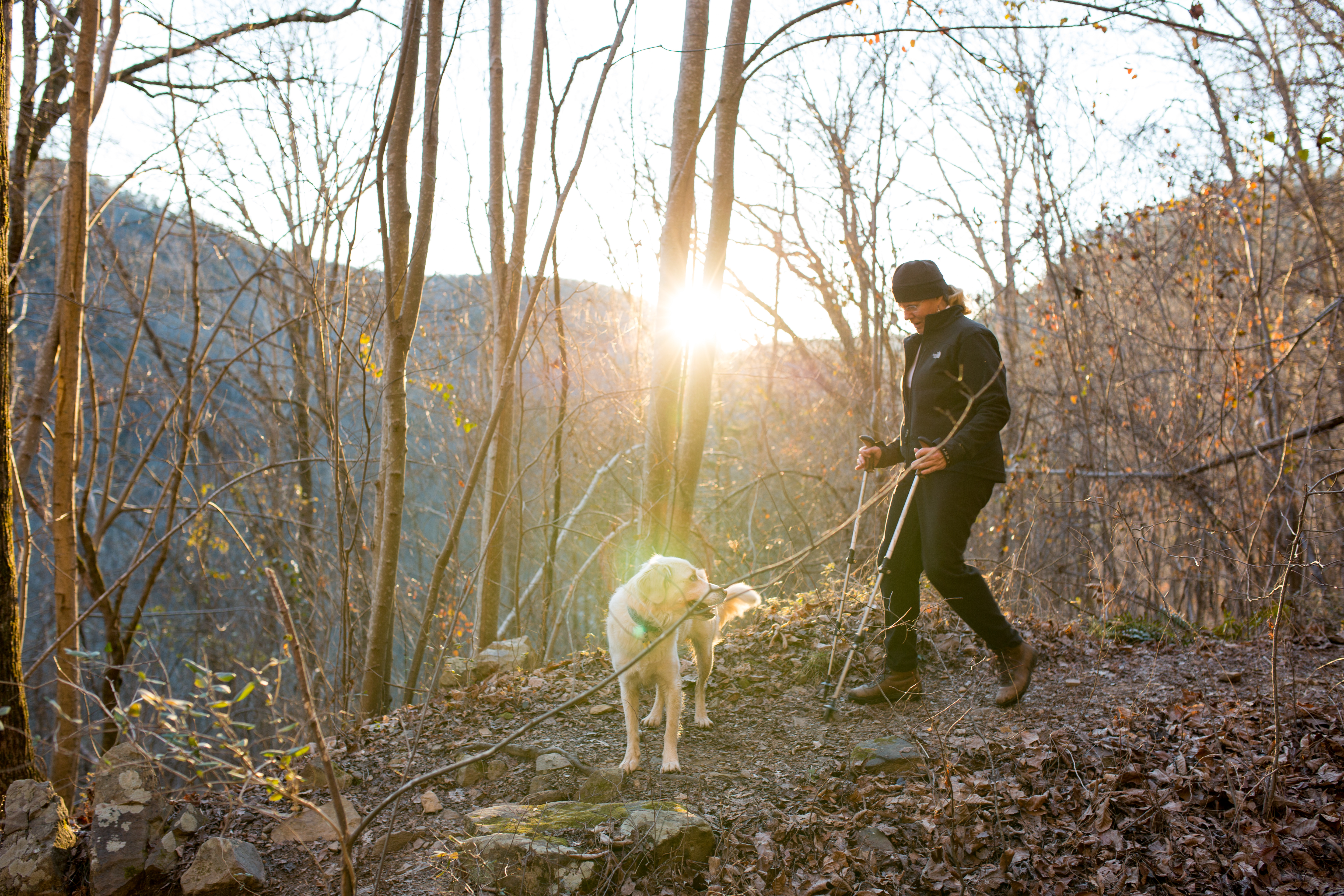 Hike the Hogskin Upper and Lower Loop, Soddy-Daisy, Tennessee