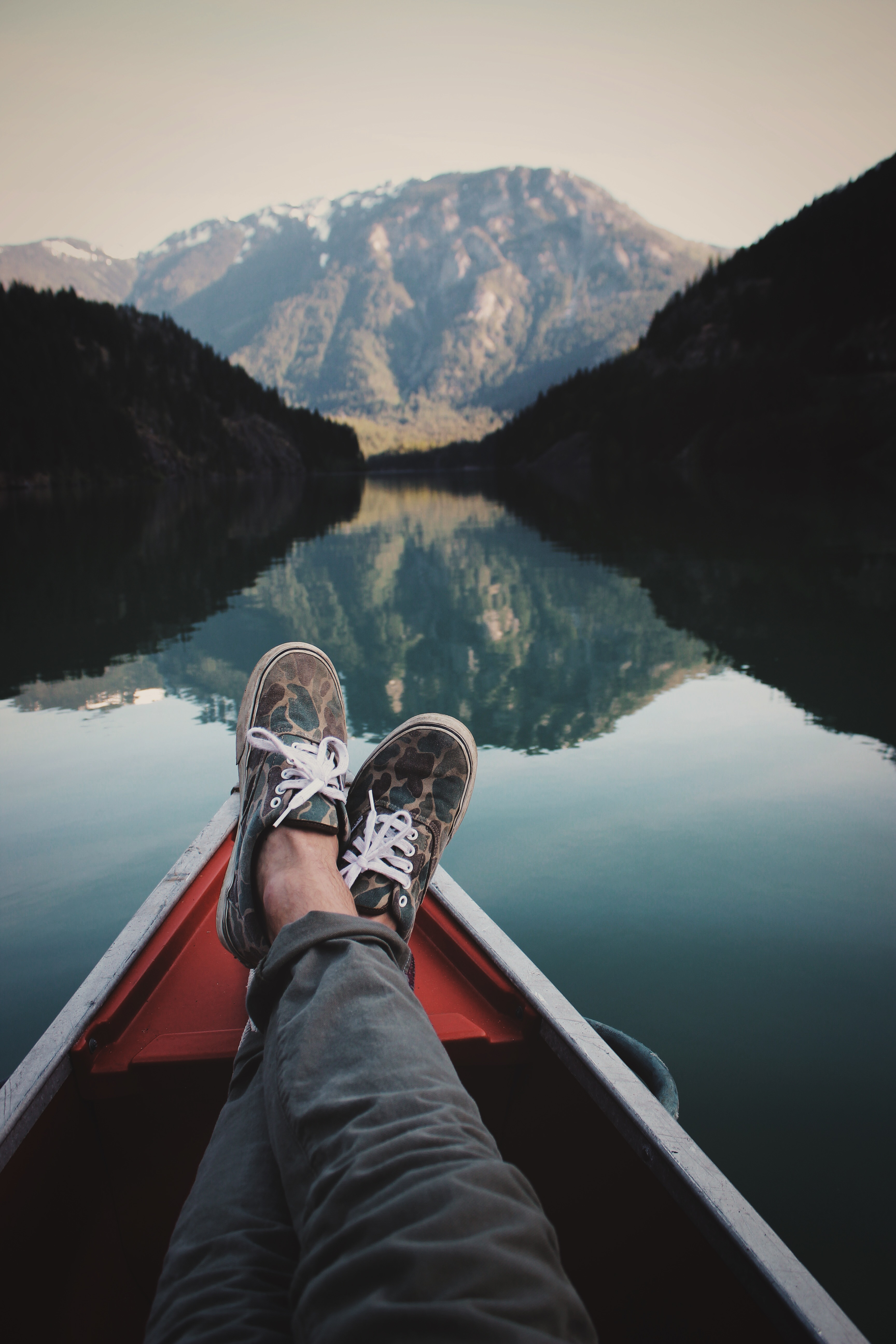 Canoe Diablo Lake, Rockport, Washington