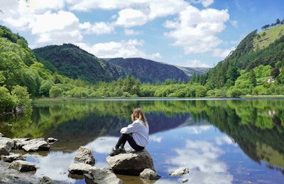 Hike the Spinc and Glenealo Valley Trail in Glendalough, Glendalough Valley