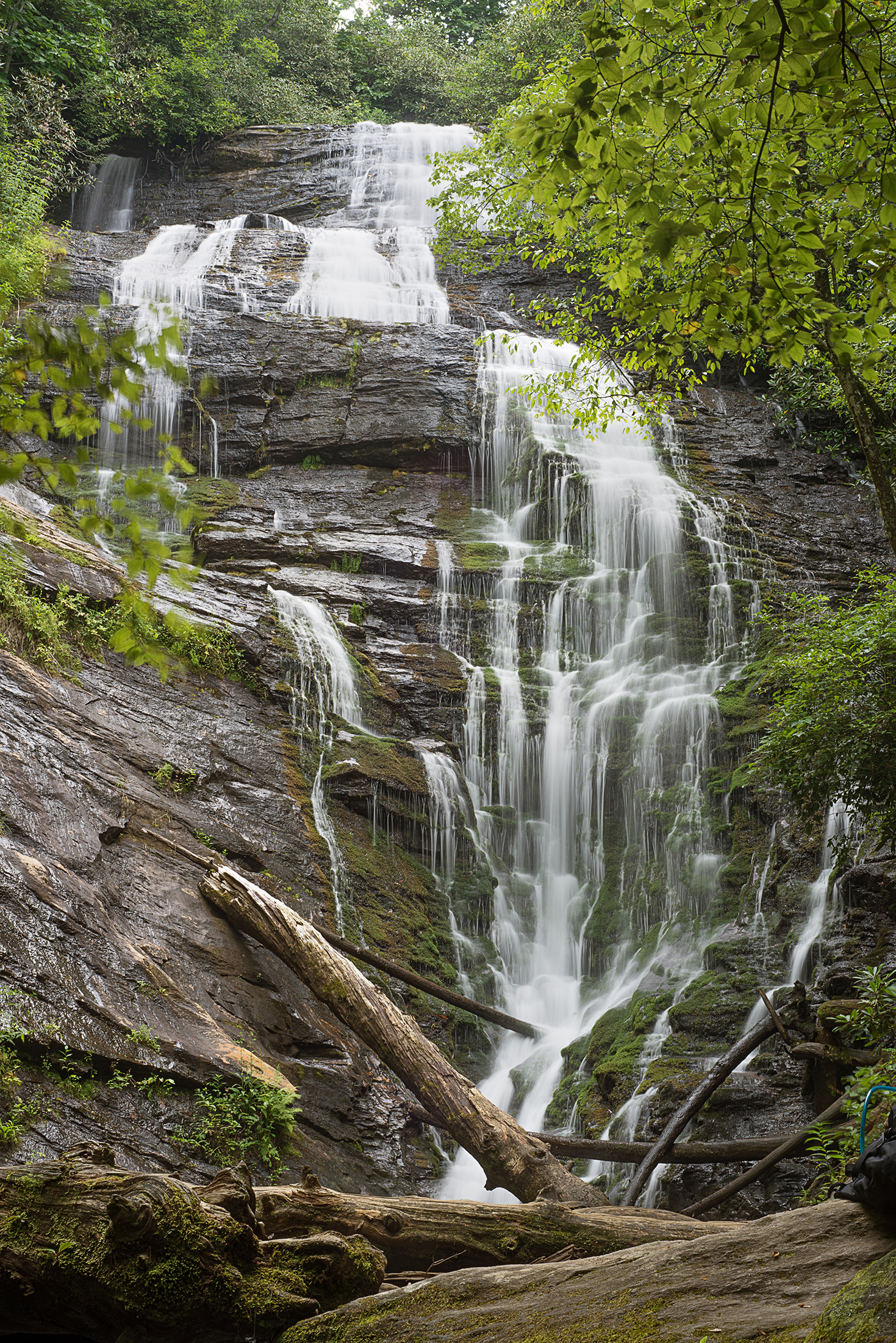 Hike to Kings Creek Falls, Mountain Rest, South Carolina