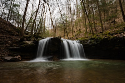Hike to Debord and Emory Gap Falls in Frozen Head SP, Tennessee