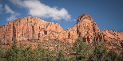 Backpack the Trans-Zion Trek, Zion NP, Lee Pass Trailhead