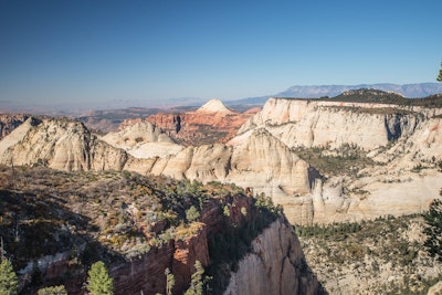 Backpack the Trans-Zion Trek, Zion NP, Lee Pass Trailhead