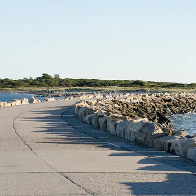 Hike Gooseberry Island, Gooseberry Island