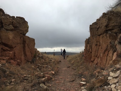 Hike the Davis Mountains State Park Loop, Old CCC Trail Trailhead