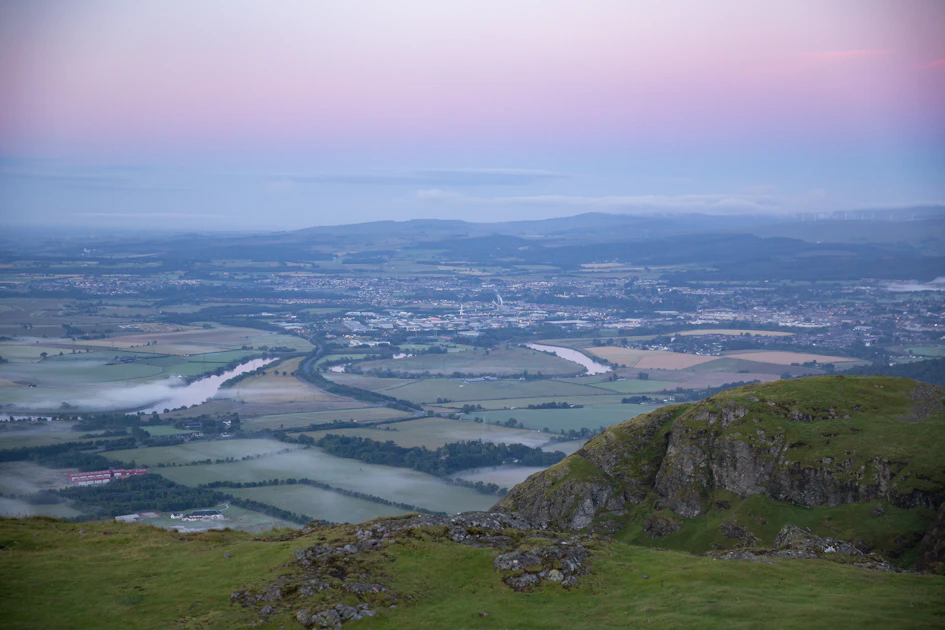 Hike Dumyat, Scotland, Dumyat Path